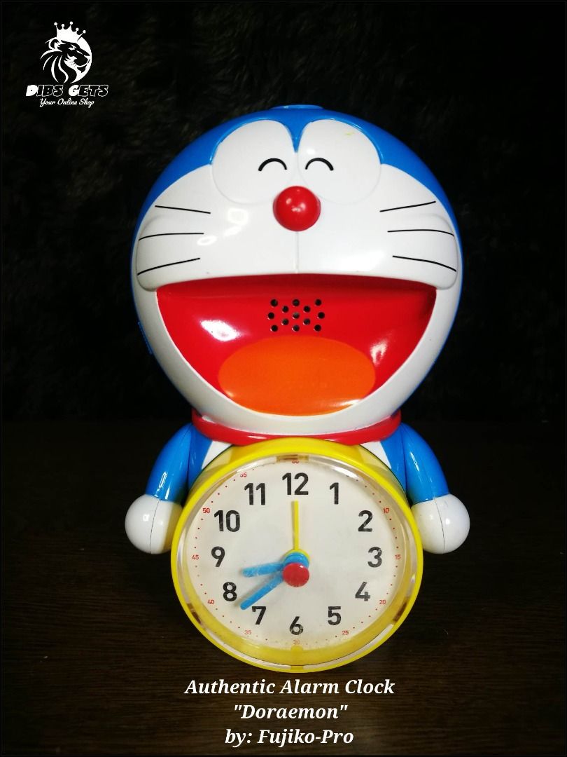 Doraemon, Authentic Alarm Clock, Hobbies & Toys, Memorabilia ...