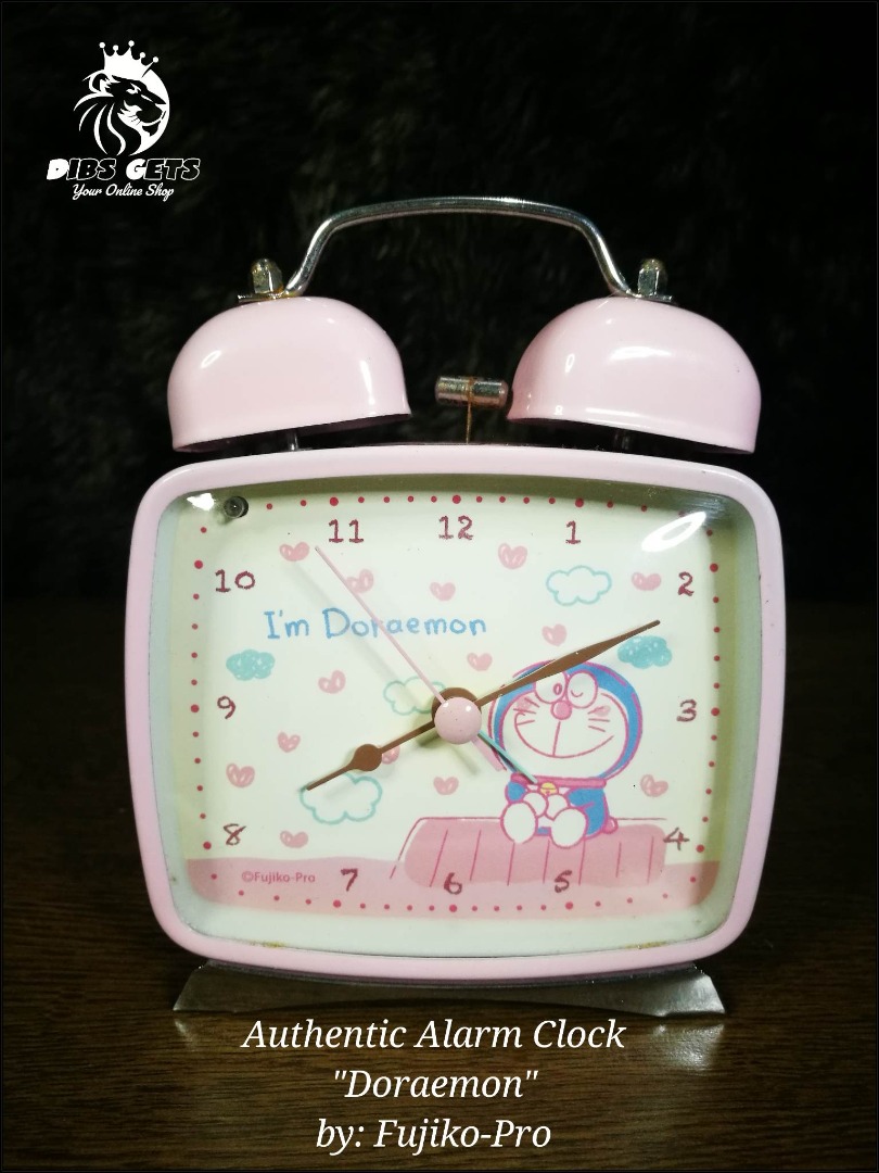 Doraemon, Authentic Alarm Clock, Hobbies & Toys, Memorabilia ...
