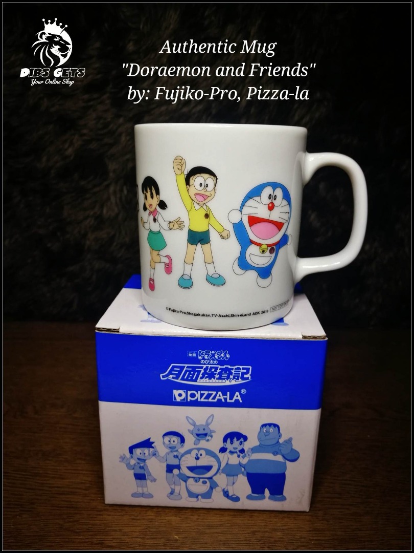 Doraemon, Authentic Mug, Hobbies & Toys, Memorabilia & Collectibles ...