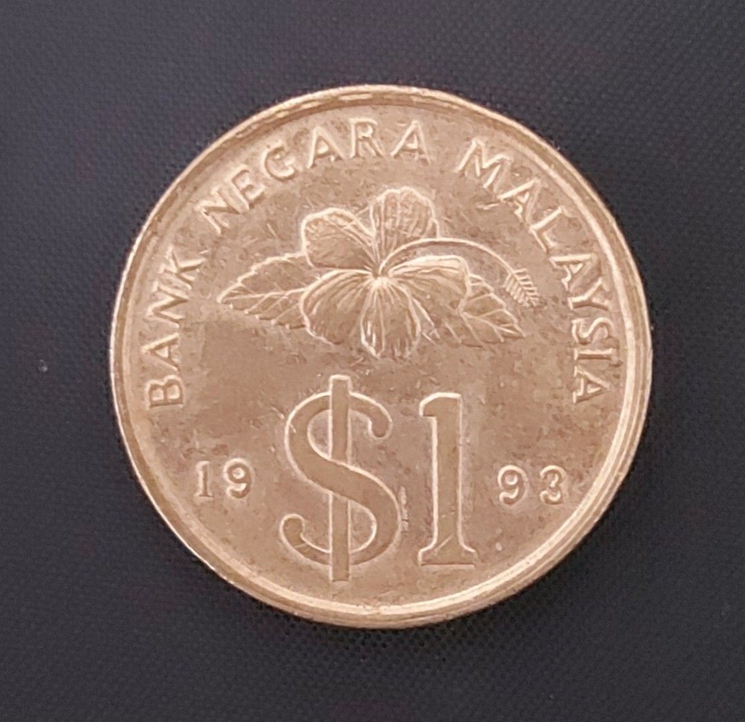 DUIT SYILING LAMA MALAYSIA RM1 '1993', Hobbies & Toys, Collectibles ...