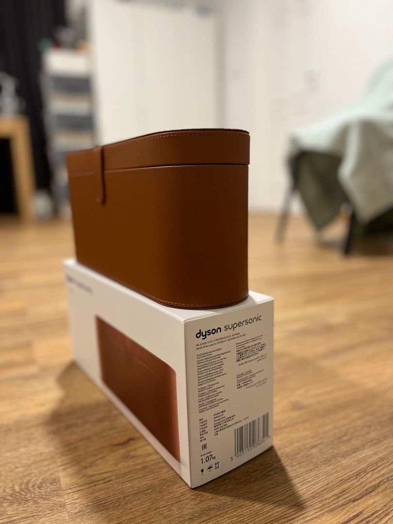 Dyson Supersonic Tan Storage Case PU Material, Furniture & Home Living ...
