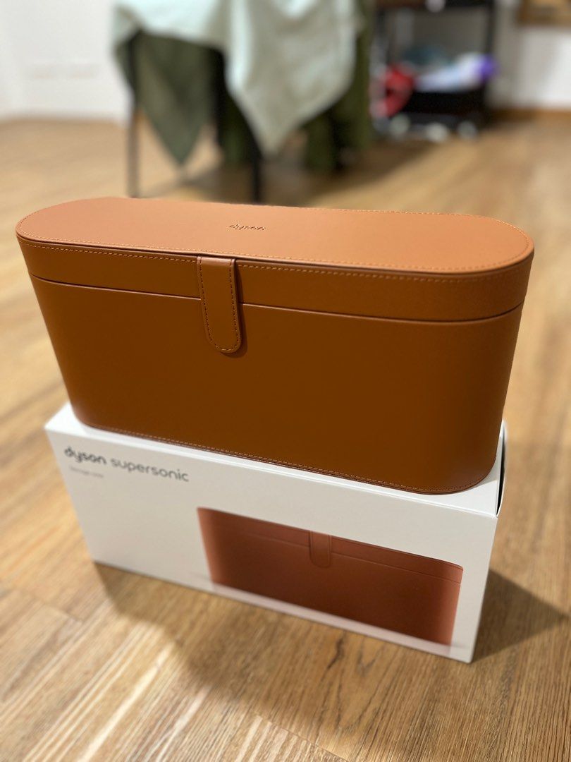 Dyson Supersonic Tan Storage Case PU Material, Furniture & Home Living ...
