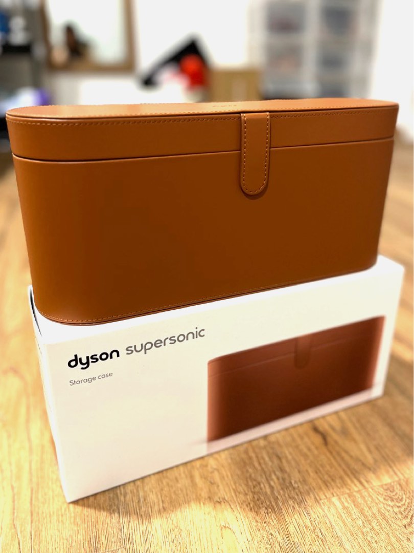 Dyson Supersonic Tan Storage Case PU Material, Furniture & Home Living ...