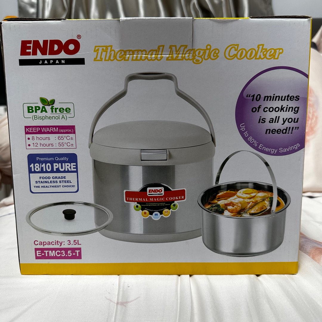 ENDO Thermal Magic Cooker, TV & Home Appliances, Kitchen Appliances ...