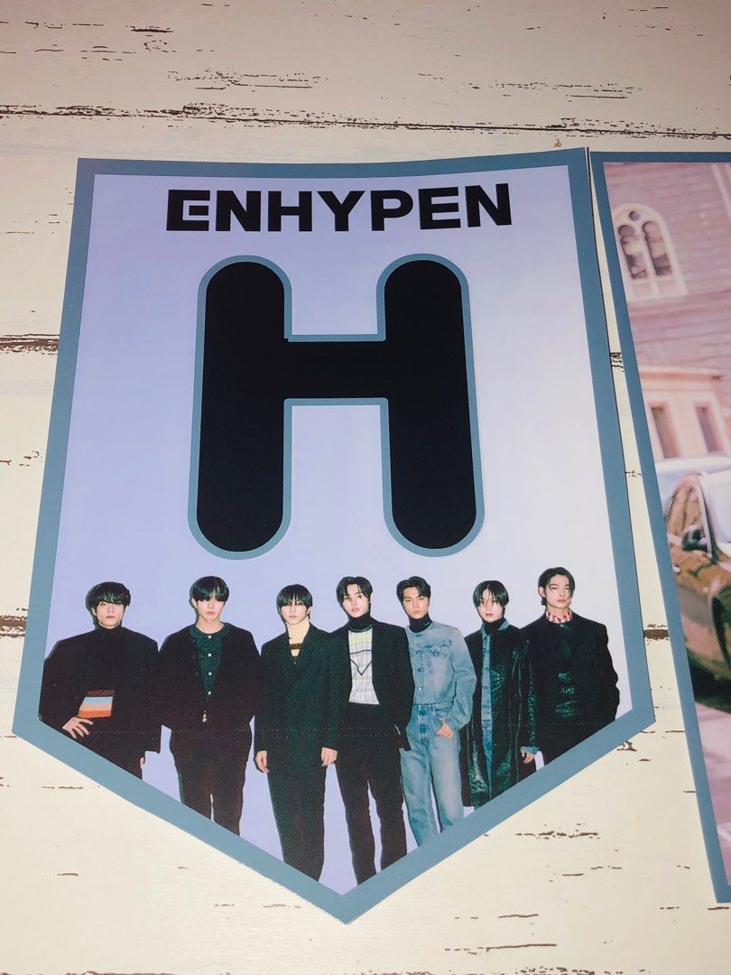 Enhypen Birthday Banner, Hobbies & Toys, Memorabilia & Collectibles, K ...