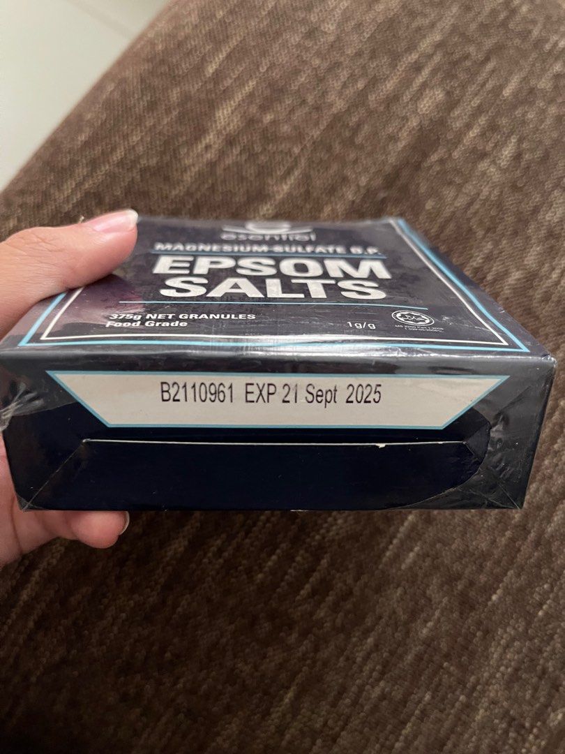 Epsom Salt Beauty And Personal Care Bath And Body Body Care On Carousell