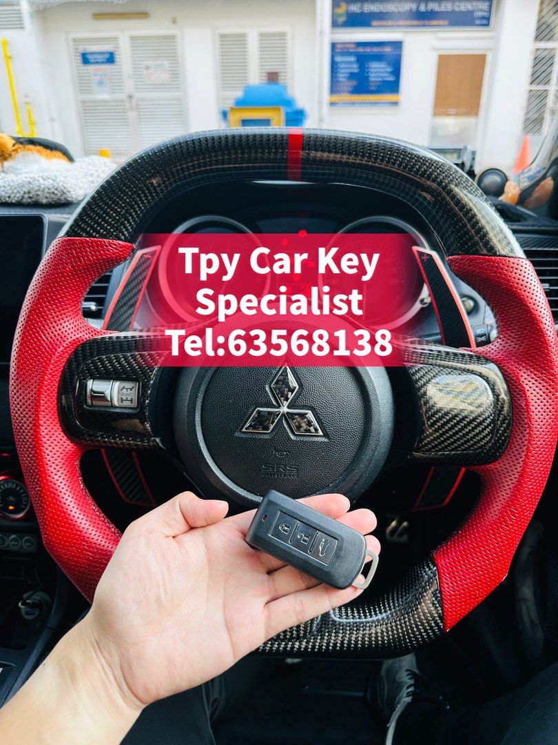 Evo 10 original remote key, Car Accessories, Accessories on Carousell