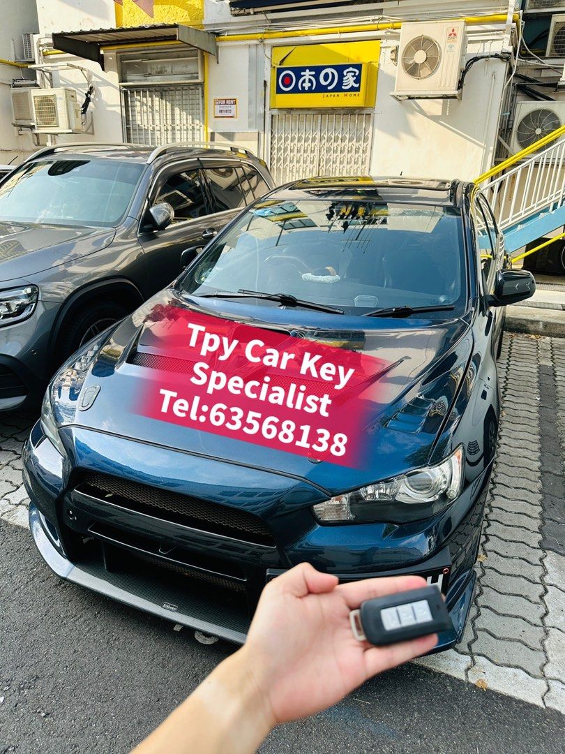 Evo 10 original remote key, Car Accessories, Accessories on Carousell
