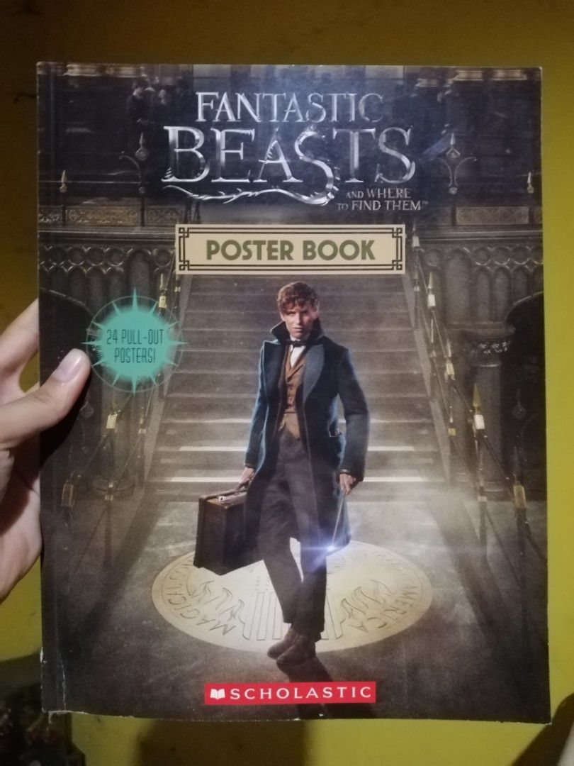 Fantastic Beasts Poster Book, Hobbies & Toys, Books & Magazines ...