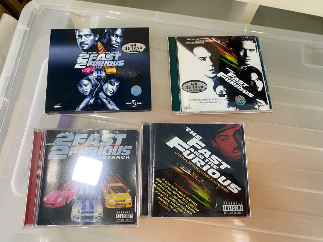 Fast and Furious Soundtrack and VCD, Hobbies & Toys, Memorabilia ...