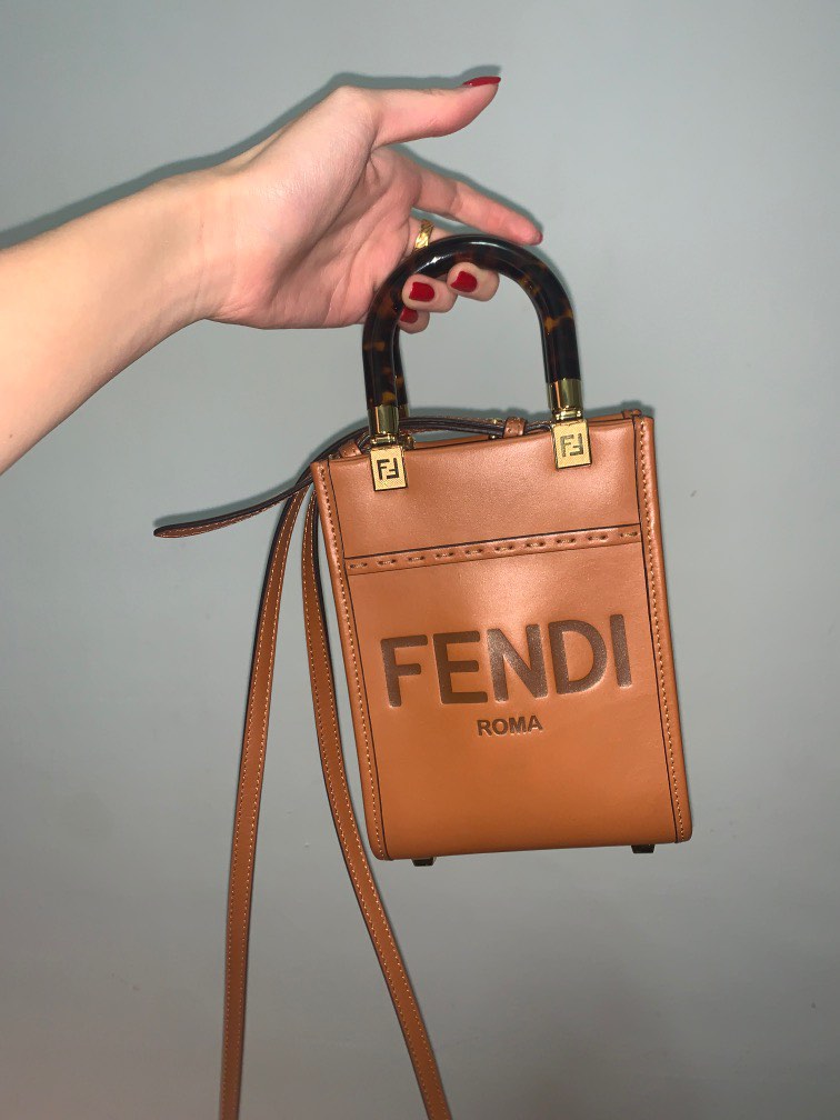 Fendi mini sunshine, Luxury, Bags & Wallets on Carousell