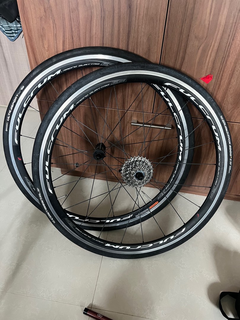 Fulcrum Racing Quattro LG Wheelset, Sports Equipment, Bicycles & Parts ...