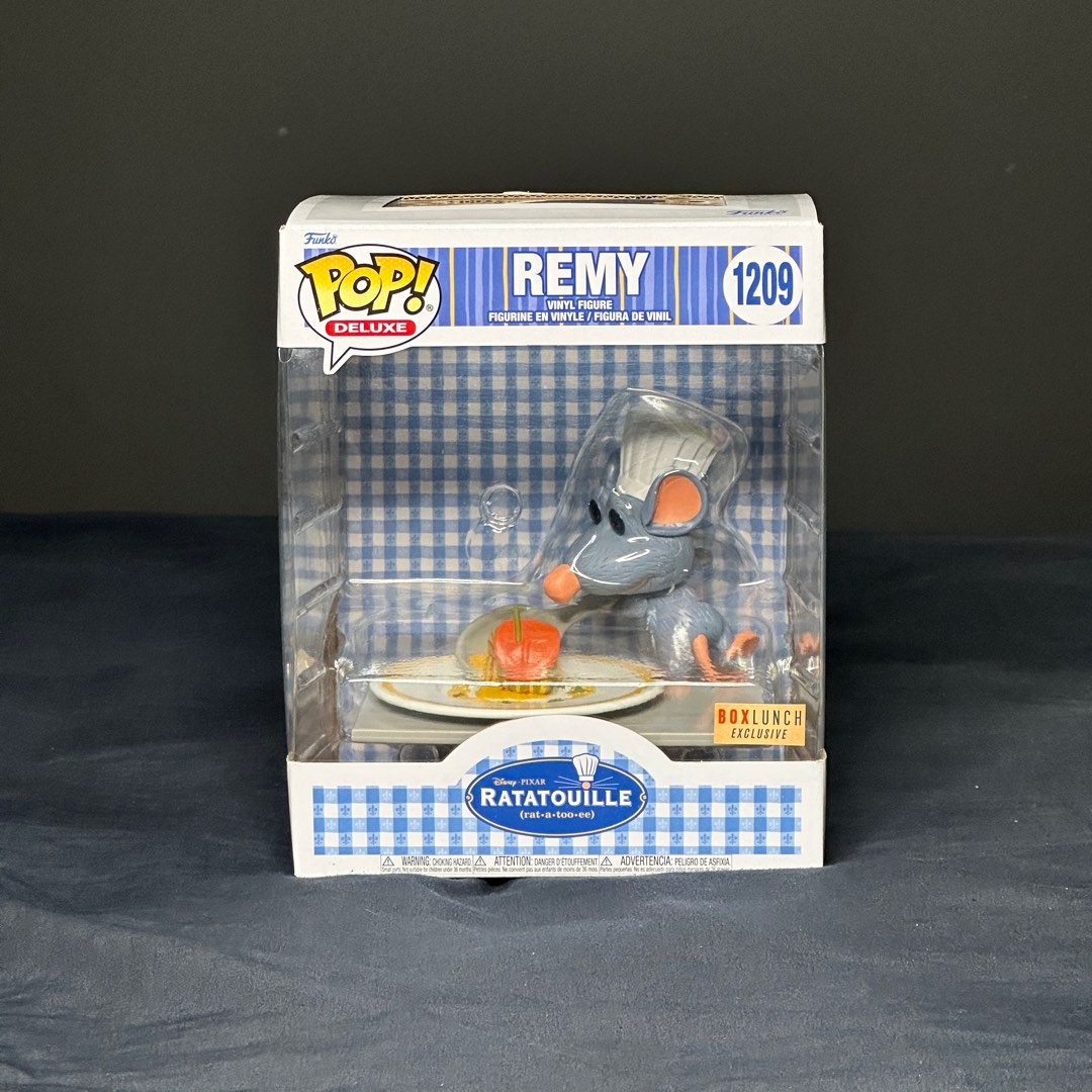 Funko POP! Deluxe | Remy from Ratatouille, Hobbies & Toys, Toys & Games ...