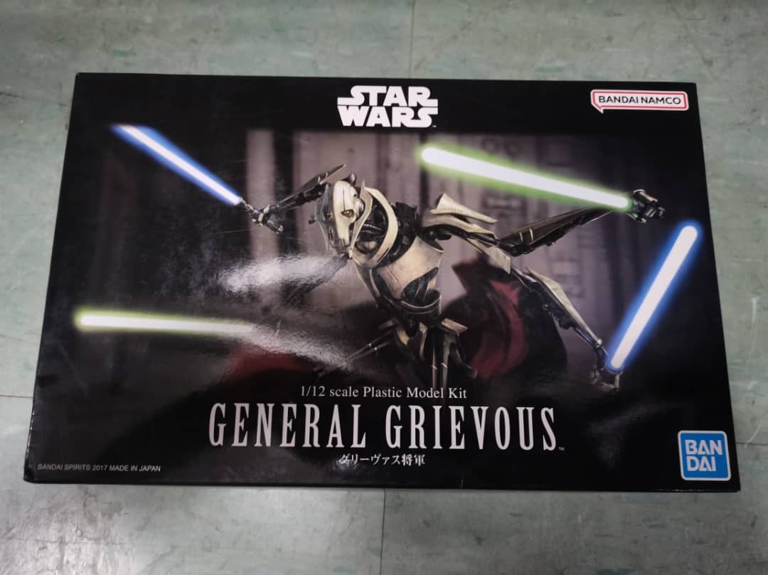 GENERAL GRIEVOUS 1/12 STAR WARS MODEL KIT BANDAI, Hobbies & Toys, Toys ...