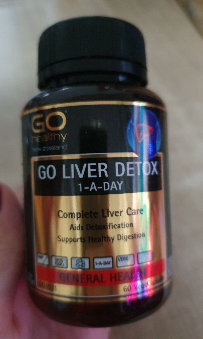 GO Liver Detox 60 capsules, Health & Nutrition, Health Supplements ...
