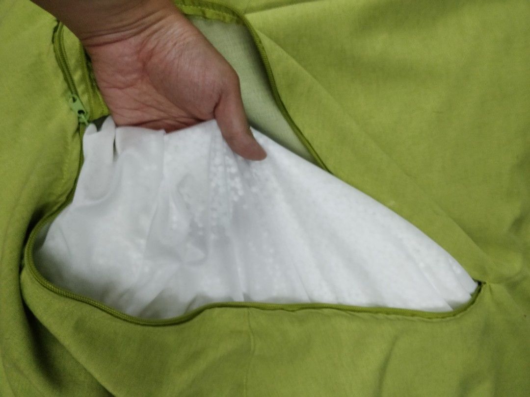 Green Bean Bag ~ 85cm diameter, Furniture & Home Living, Home Decor ...