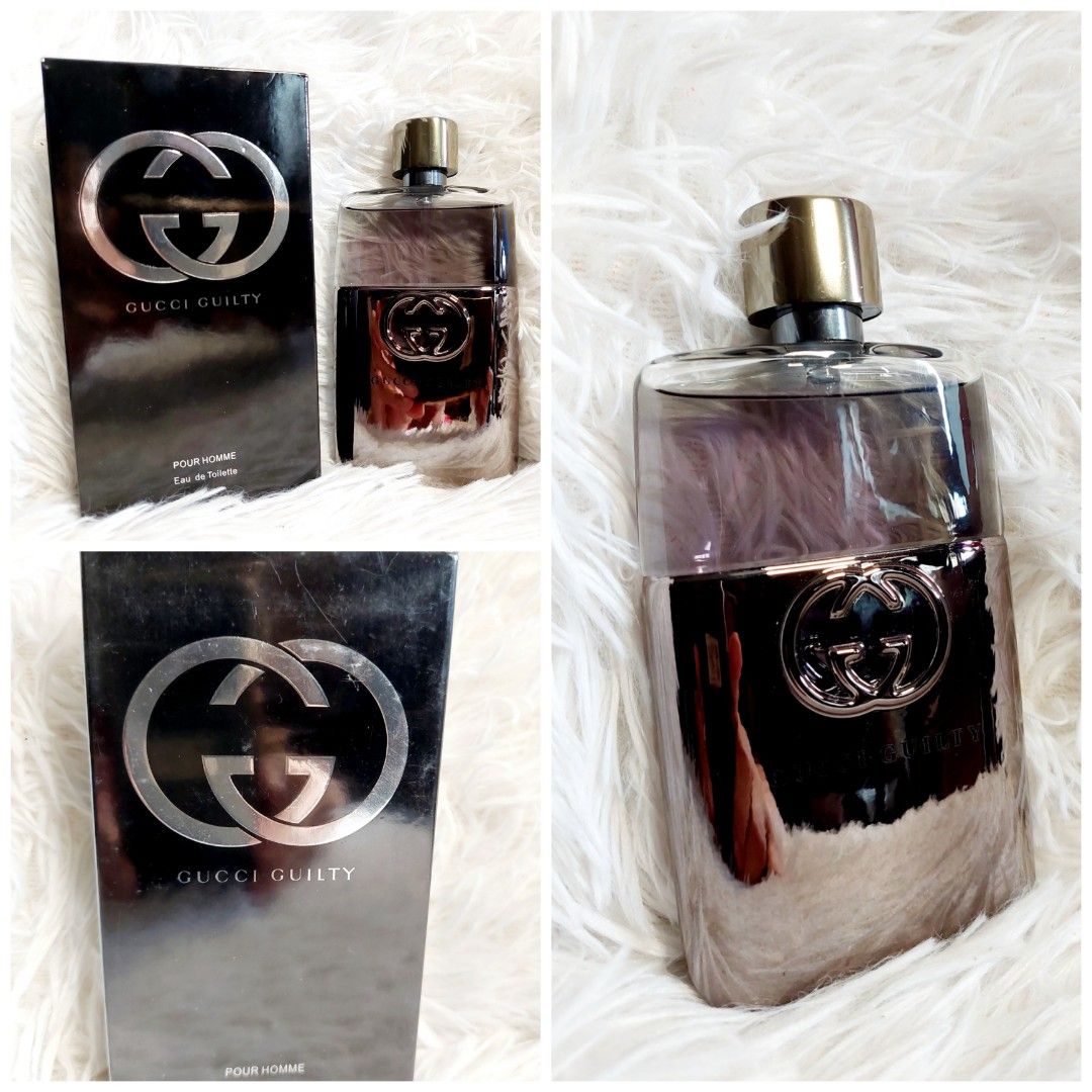 Gucci Guilty For Men 90ml, Beauty & Personal Care, Fragrance ...