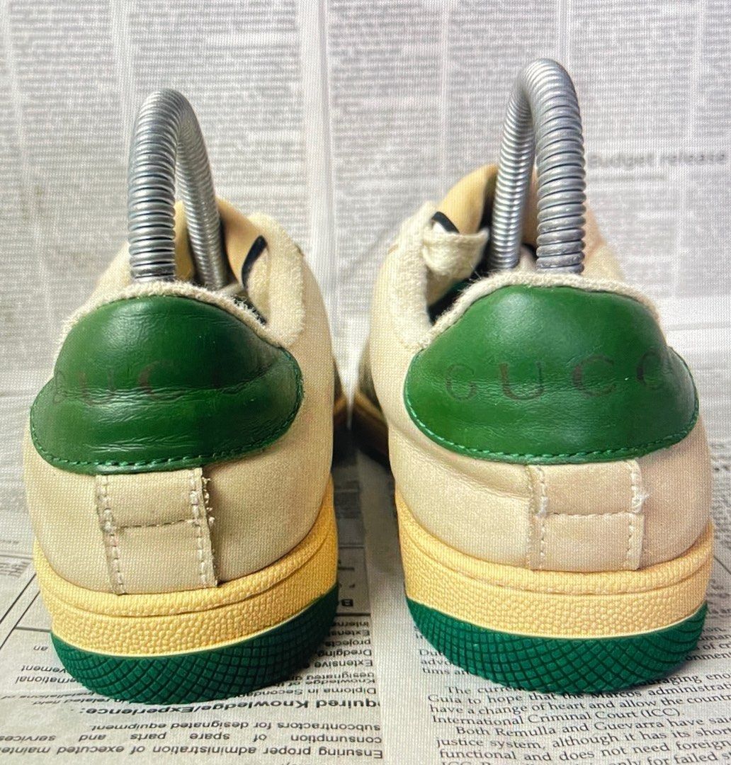 Gucci screener sneakers woman, Men's Fashion, Footwear, Sneakers on ...