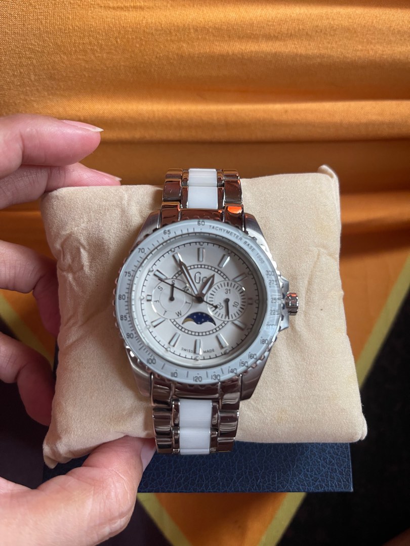 Guess Collection Swiss -Made Ceramic Sport Watch, Luxury, Watches on ...