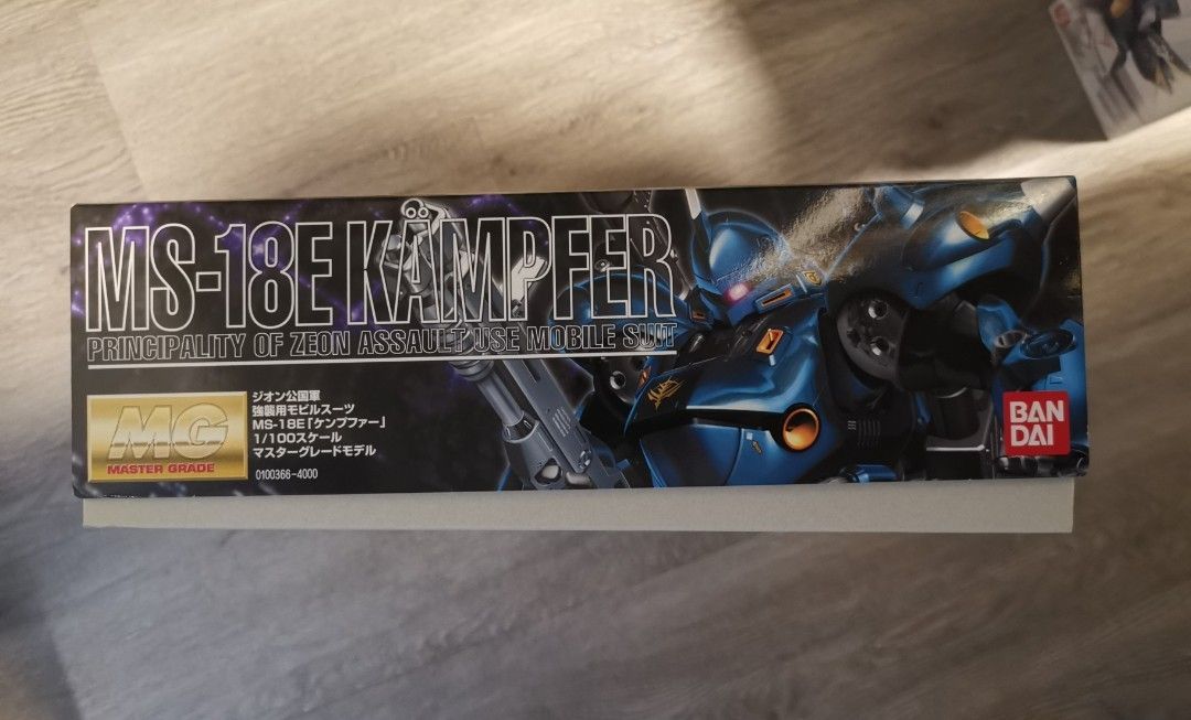 Gundam MG MS-18E Kampfer, Principality of Zeon Assault Use Mobile Suit ...