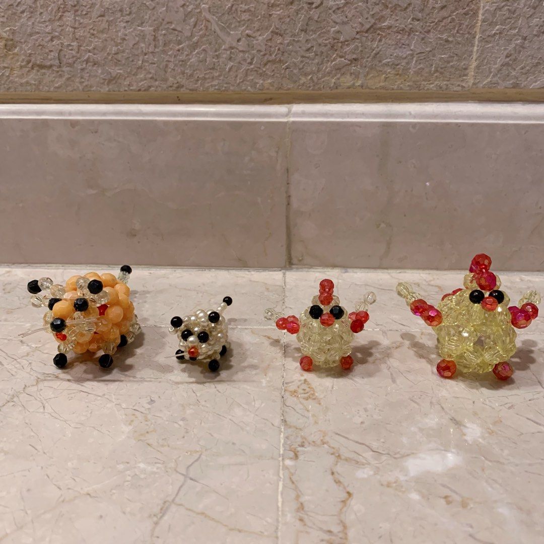 Handcrafted beaded figurines, Hobbies & Toys, Stationery & Craft ...