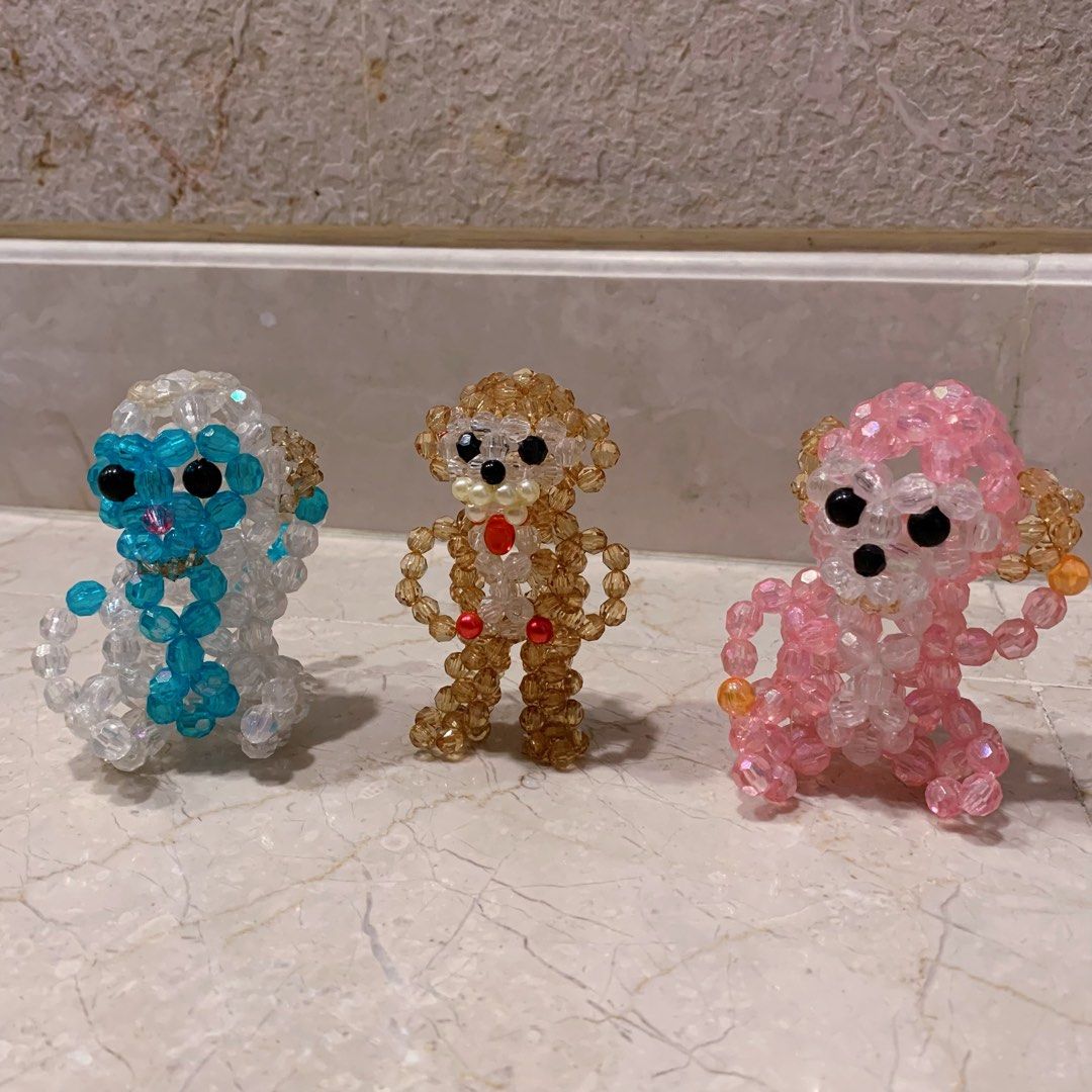 Handcrafted beaded figurines, Hobbies & Toys, Stationery & Craft ...