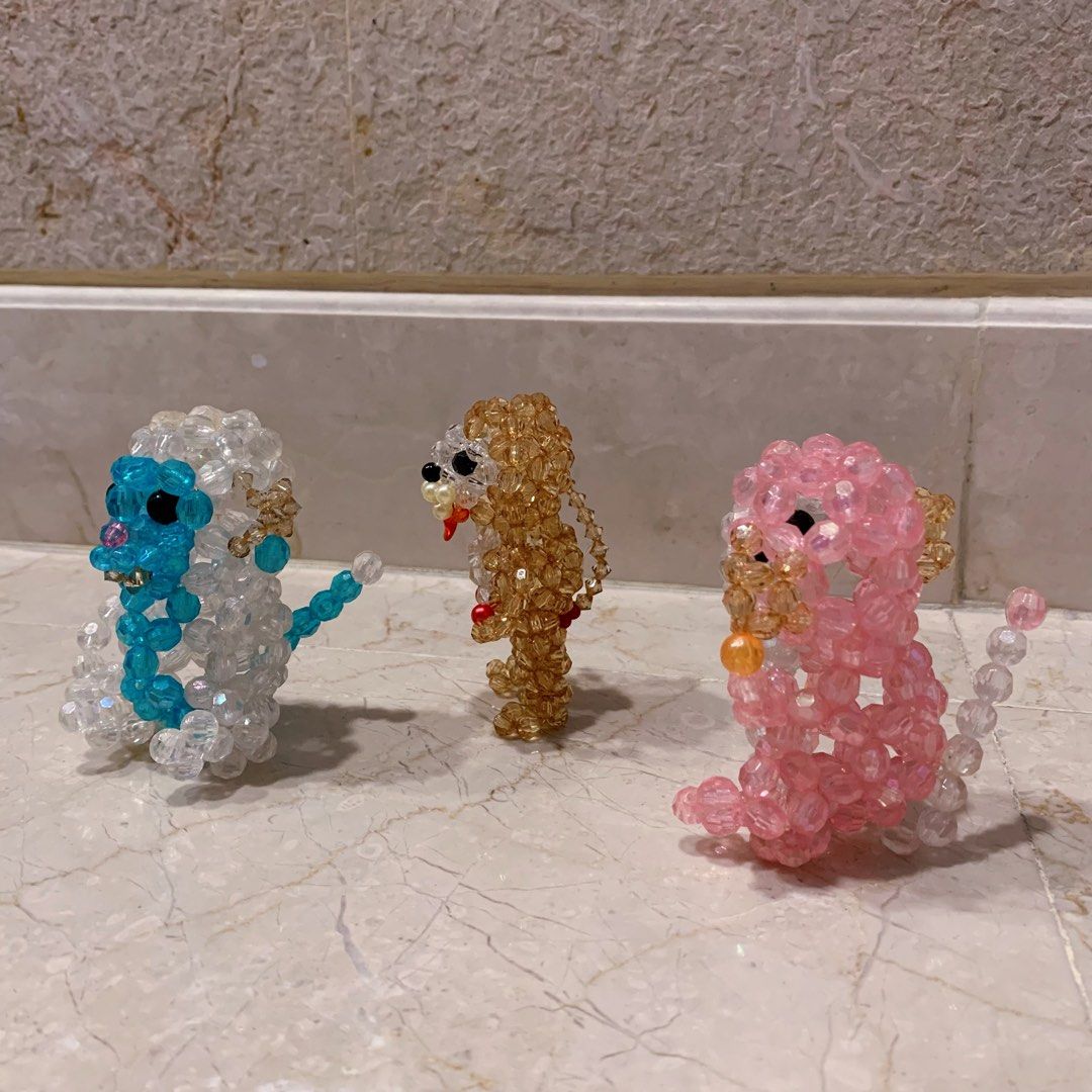 Handcrafted beaded figurines, Hobbies & Toys, Stationery & Craft ...