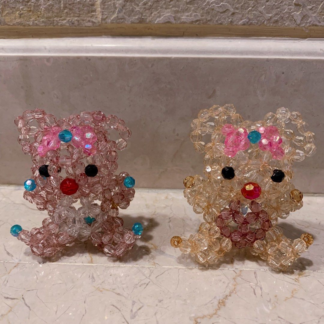 Handcrafted beaded figurines, Hobbies & Toys, Stationery & Craft ...