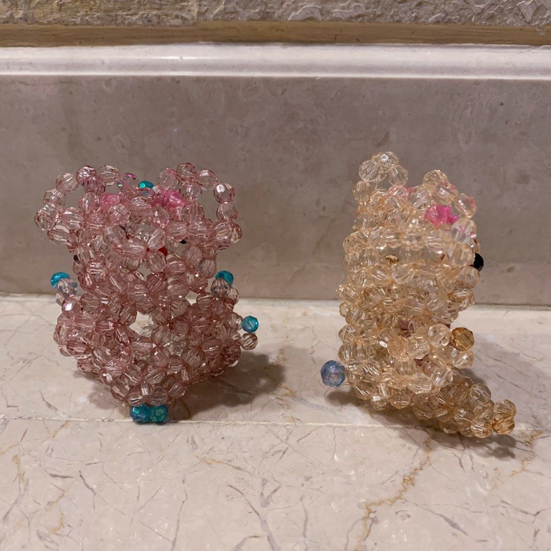 Handcrafted beaded figurines, Hobbies & Toys, Stationery & Craft ...