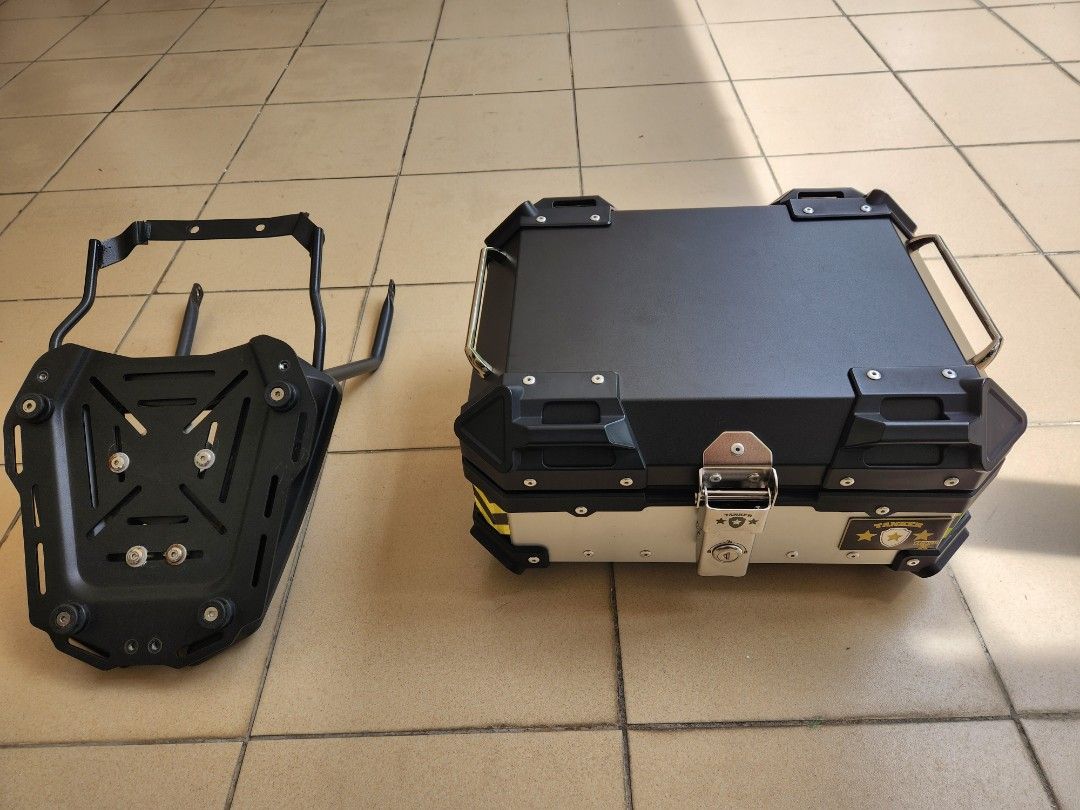 Heavy Duty Box & monorack nvx v1, Motorbikes on Carousell