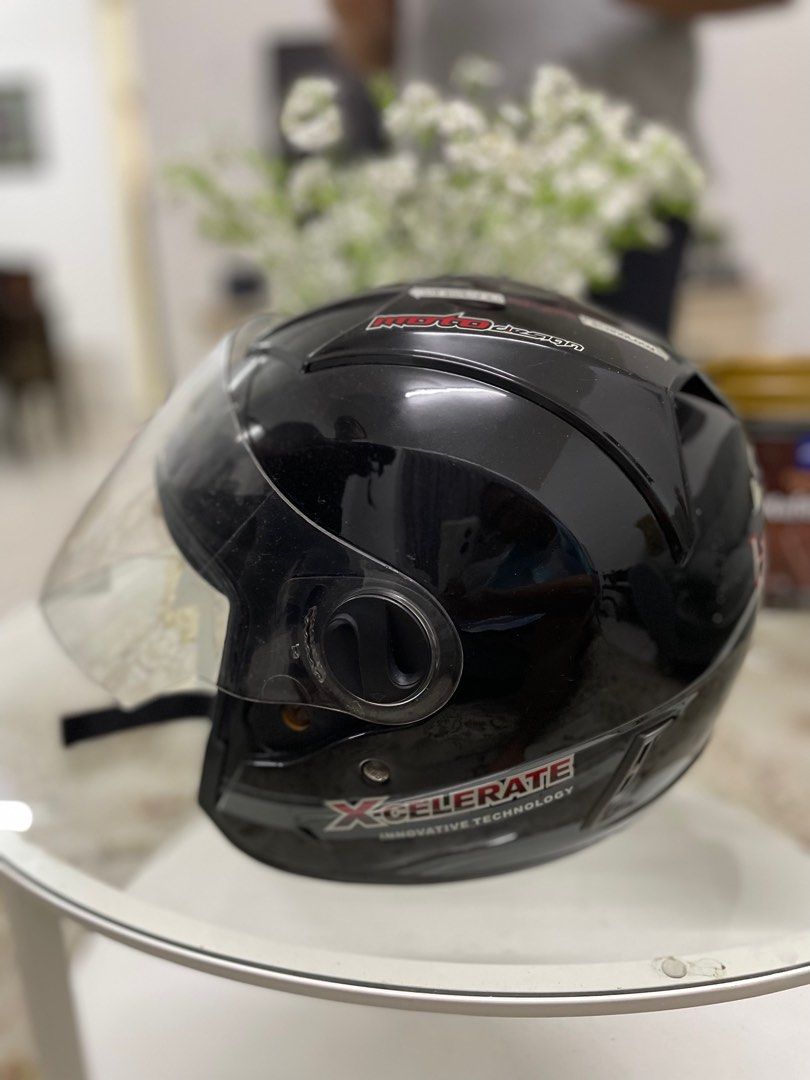 Helmet Demak - Hebat Lasak X-DOT, Motorbikes on Carousell