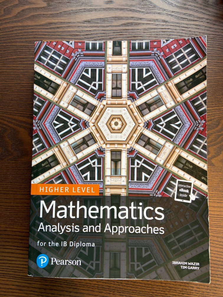HL MATHEMATICS ANALYSIS AND APPROACHES PEARSON, Hobbies & Toys, Books ...