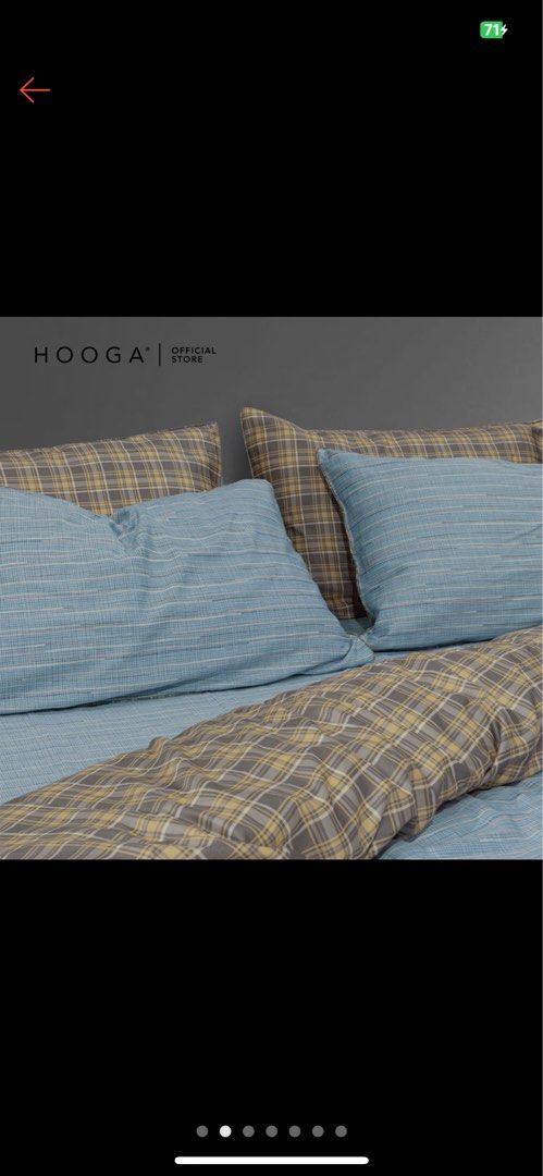 Hooga fitted sheet Rayvon locass ( king size ), Furniture & Home Living ...