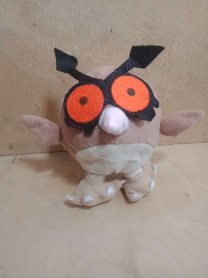 Hoothoot Pokemon Plushie, Hobbies & Toys, Toys & Games on Carousell