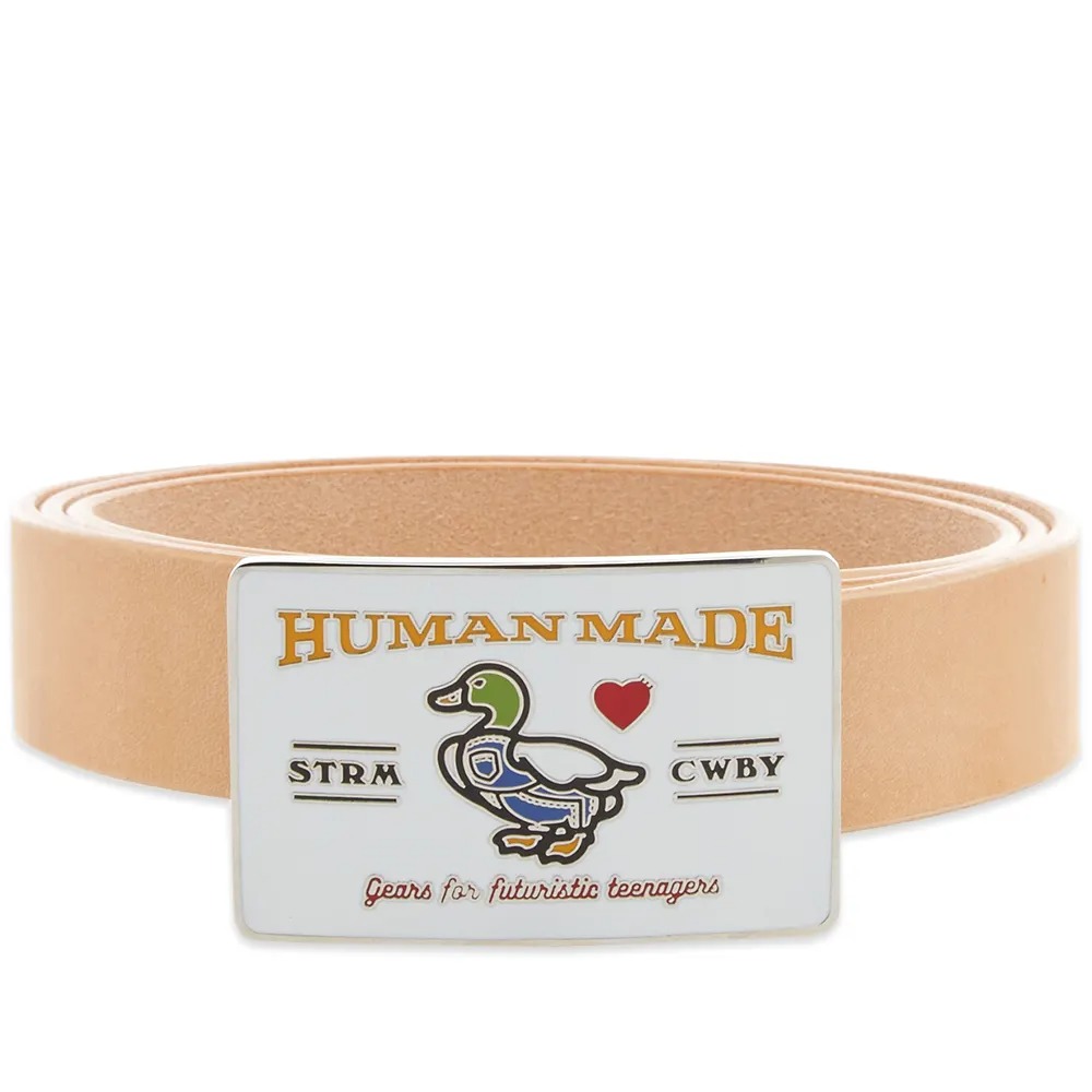 HUMAN MADE DUCK LEATHER BELT TAN, Men's Fashion, Bags, Belt bags ...