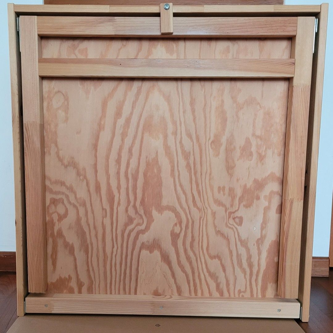 IKEA IVAR Folding Table and Cabinet, Furniture & Home Living, Furniture ...