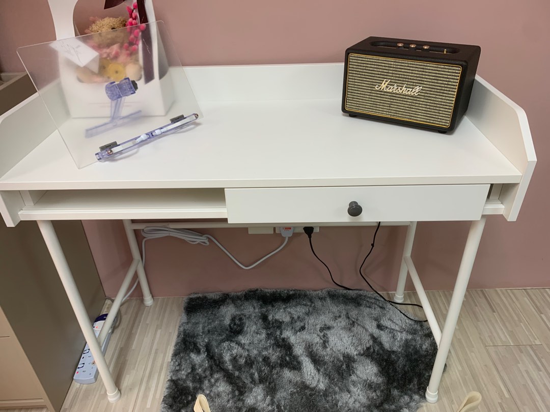 IKEA Study Table, Furniture & Home Living, Furniture, Tables & Sets on ...