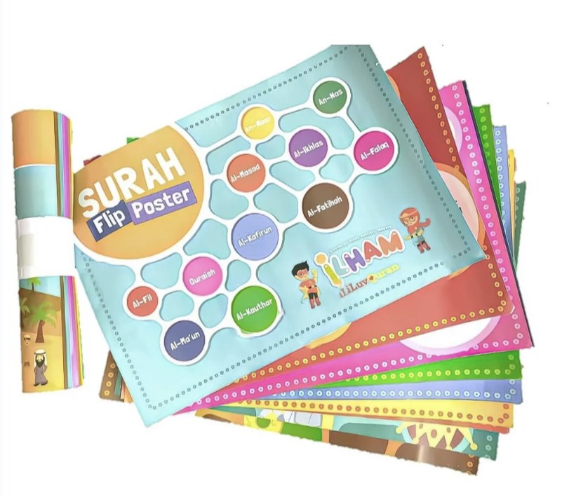 iLuvQuran Flip Poster, Hobbies & Toys, Books & Magazines, Children's ...