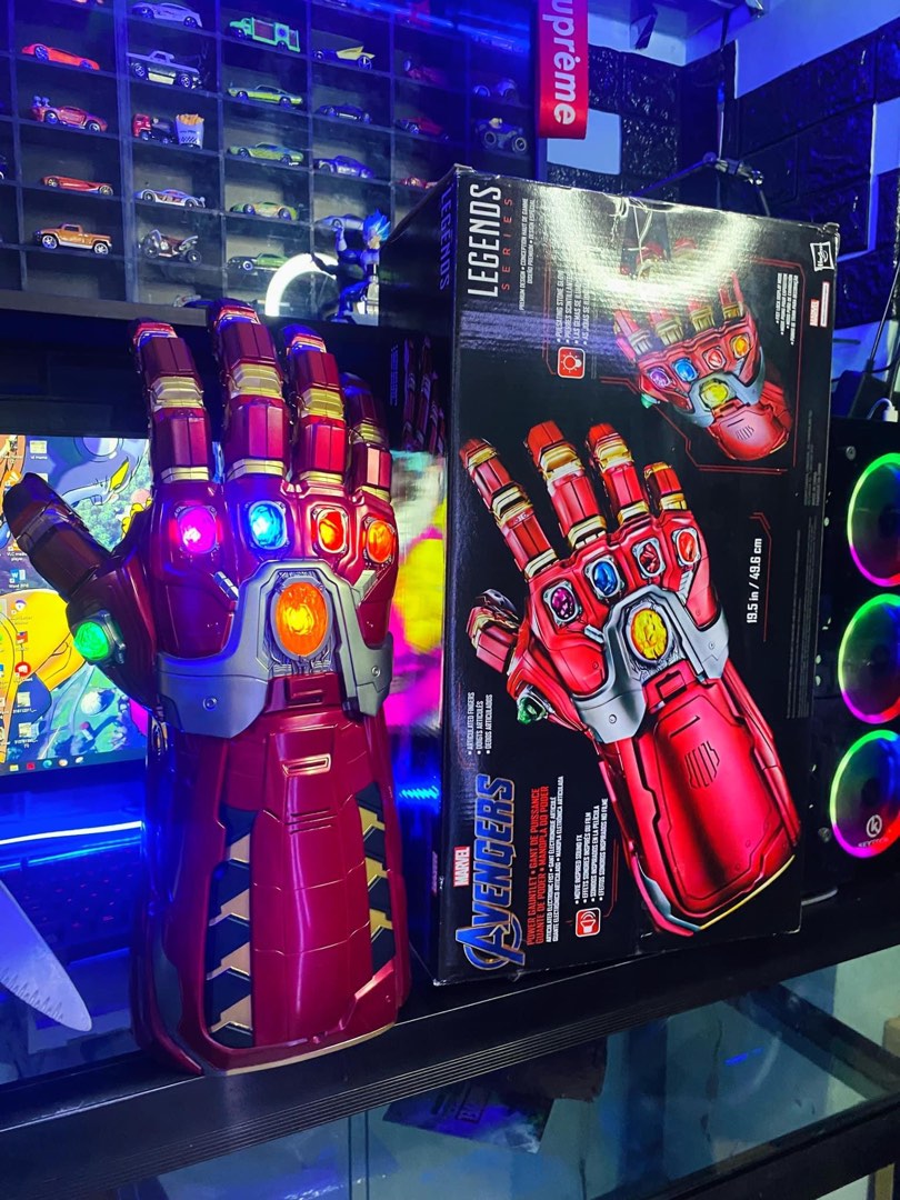 IRONMAN GAUNTLET, Hobbies & Toys, Toys & Games on Carousell