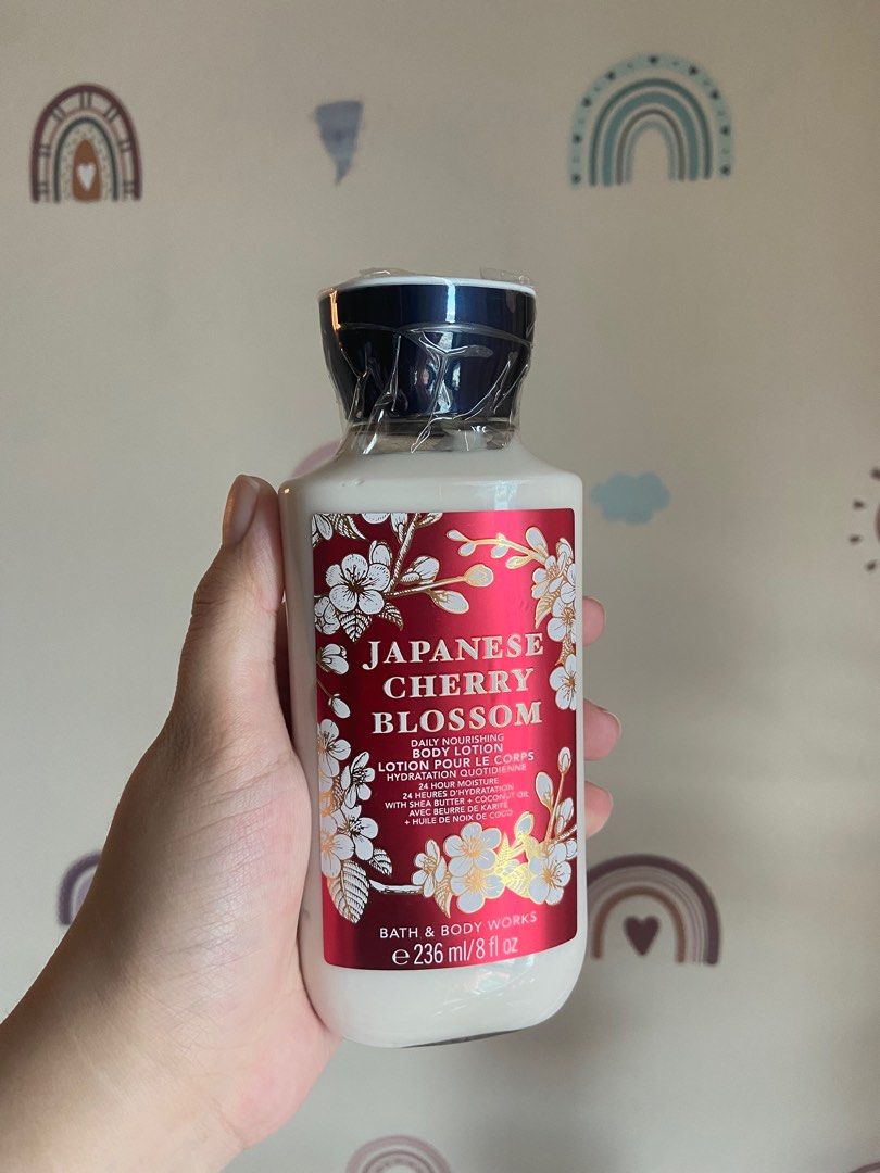 Japanese Cherry Blossom Bath & Body Works Body Lotion 236ml, Beauty ...