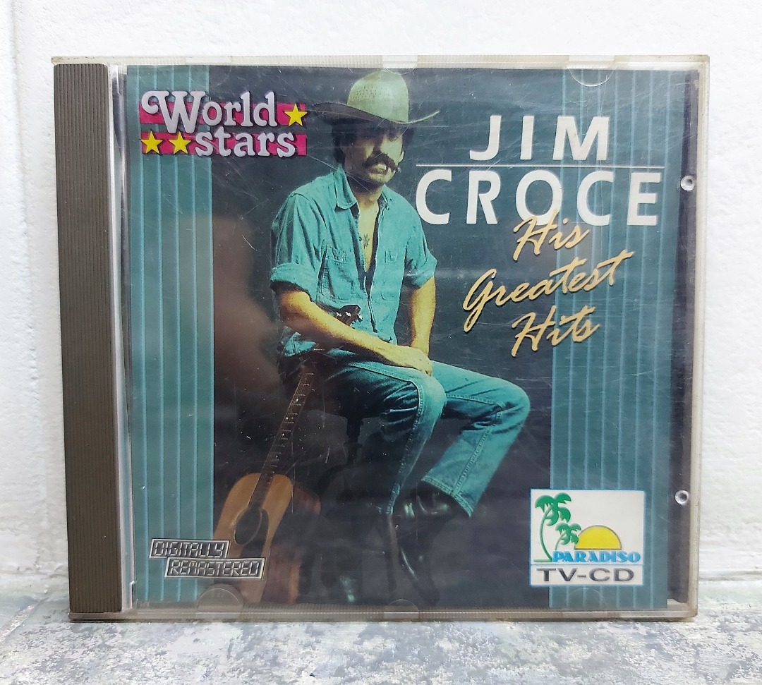 JIM CROCE - "His Greatest Hits" CD (1990), Hobbies & Toys, Music ...