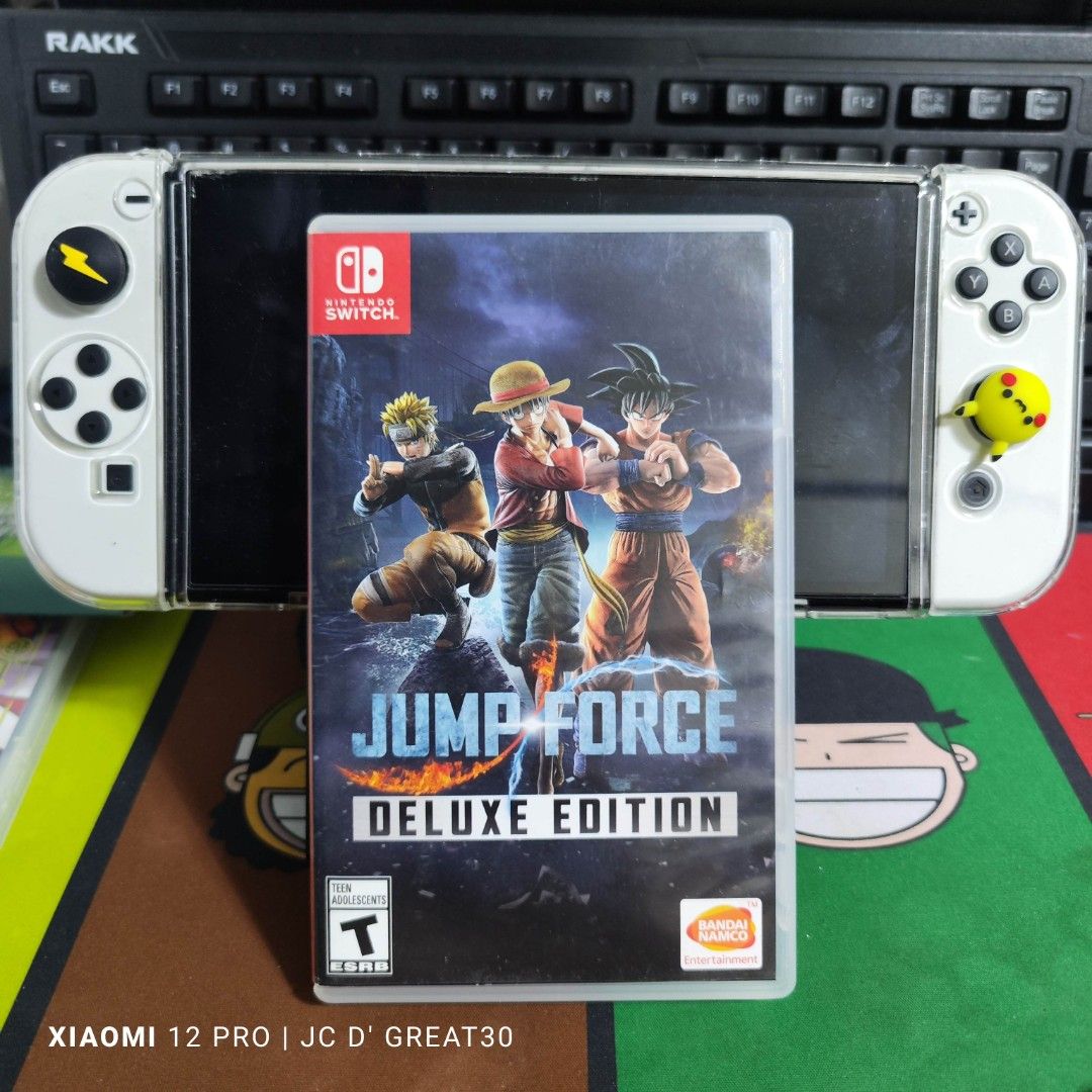 Jump force switch game, Video Gaming, Video Games, Nintendo on Carousell