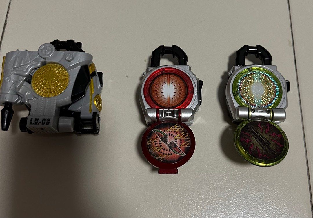 $20 for all 3 - Kamen rider gaim lockseed, Hobbies & Toys, Toys & Games ...
