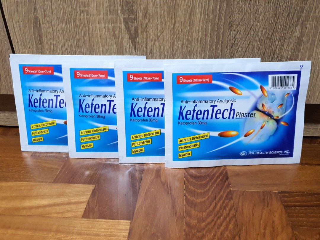 KefenTech Plaster x 7 packs, Health & Nutrition, Assistive ...