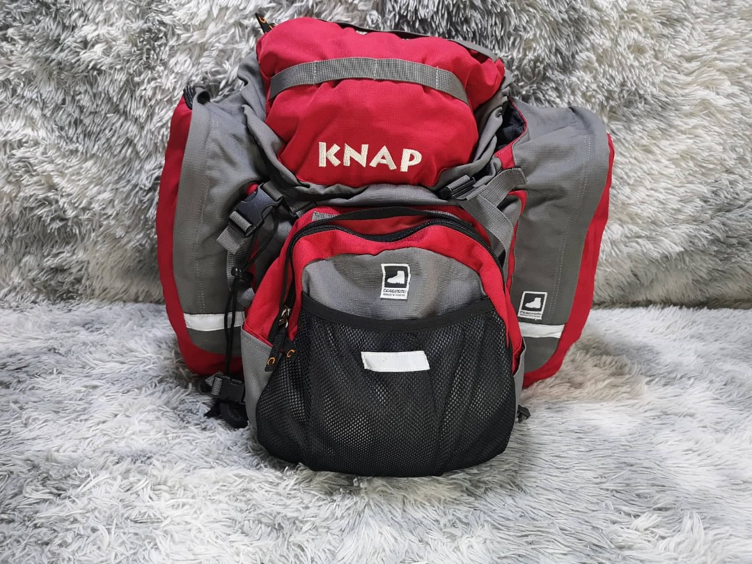 Knap Red Travel Bag, Men's Fashion, Bags, Backpacks on Carousell