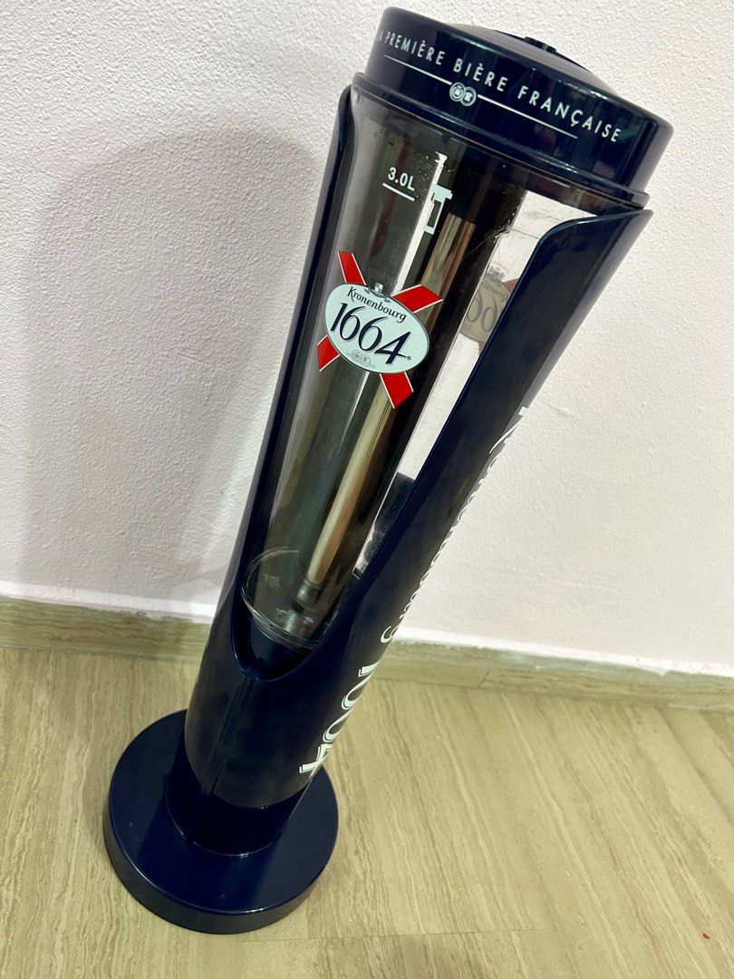 Kronenbourg 1664 Tower Dispenser 3L, TV & Home Appliances, Other Home Appliances on Carousell