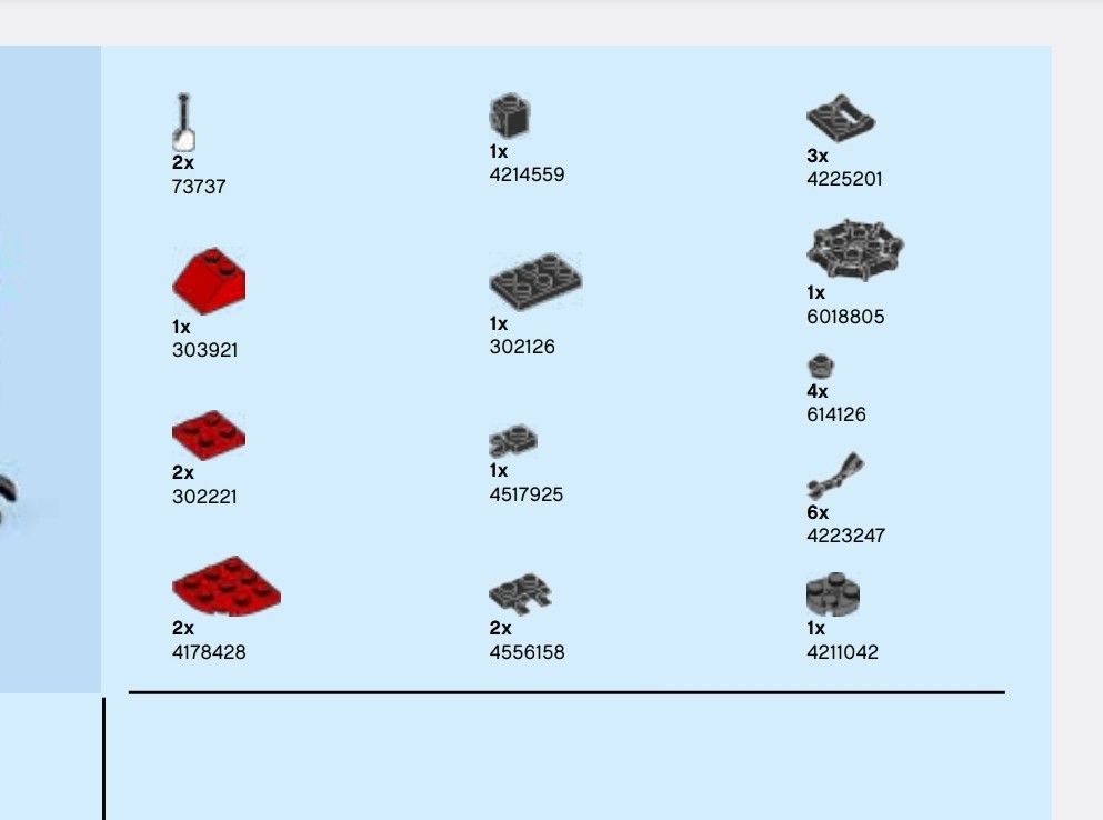 Lego 40324 Ladybird Ladybug polybag monthly mini model - 100% complete ...