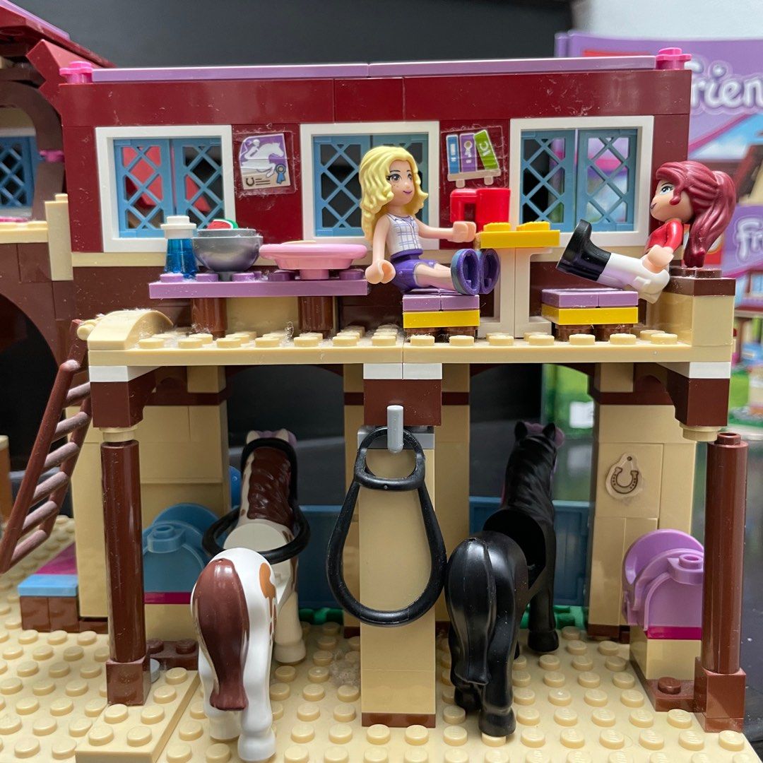 Pre-Loved Lego Friends Horse Club Set with ALL Instruction Manuals ...