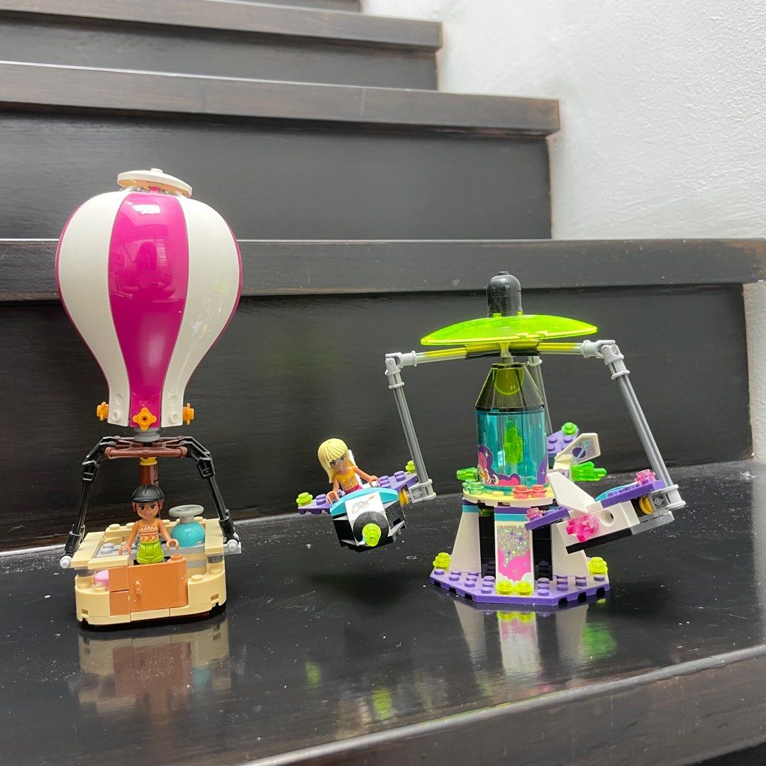 Lego Friends Hot Air Balloon & Carnival Ride Mix Set, Hobbies & Toys ...