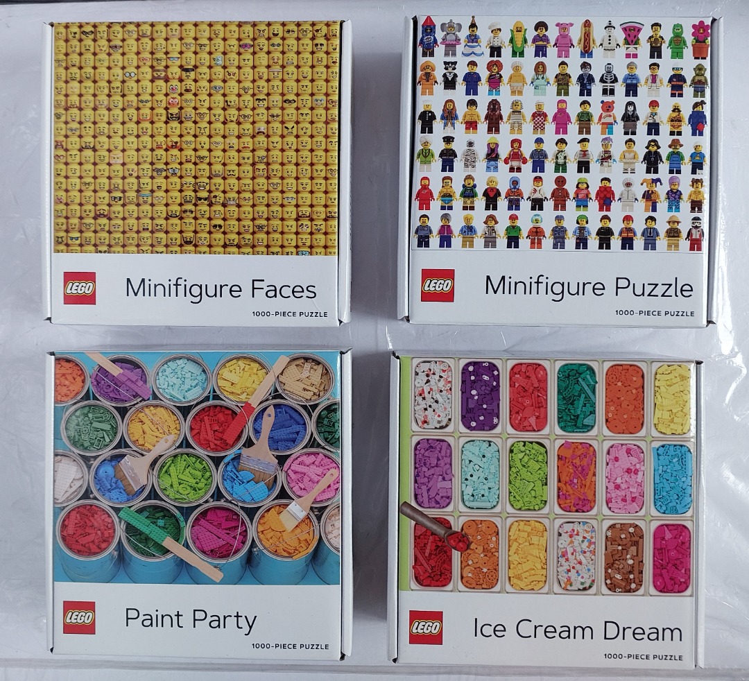 Lego Puzzle 1000-Piece Assorted NewUSA, Hobbies & Toys, Toys & Games on ...